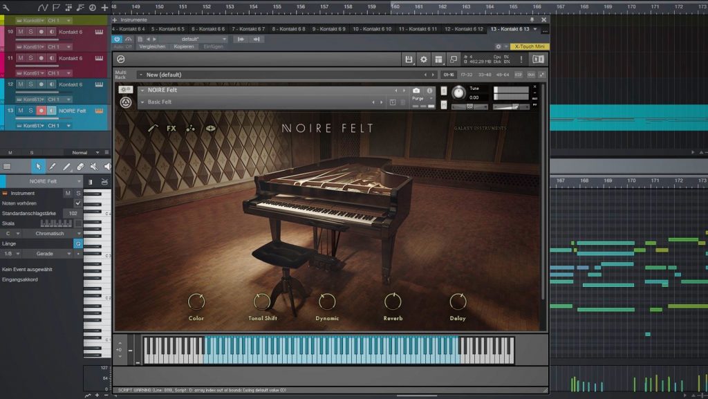 Test: Native Instruments NOIRE - Piano-Library für NI Kontakt