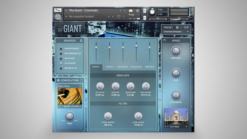 Test: Native Instruments The Giant - XXL Upright Piano-VST