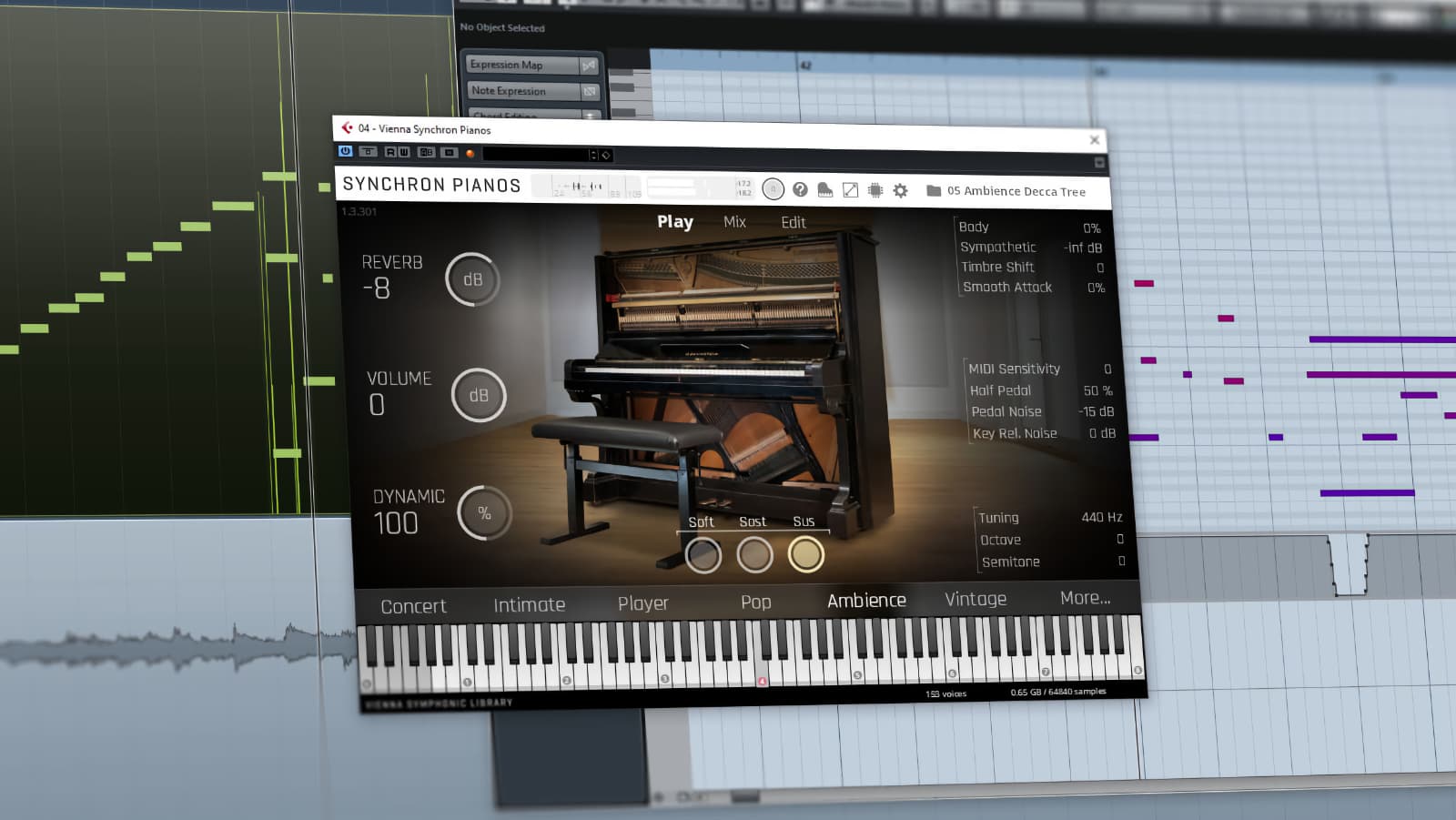 Test: VSL German Upright 1904 - Vintage-Piano-Library
