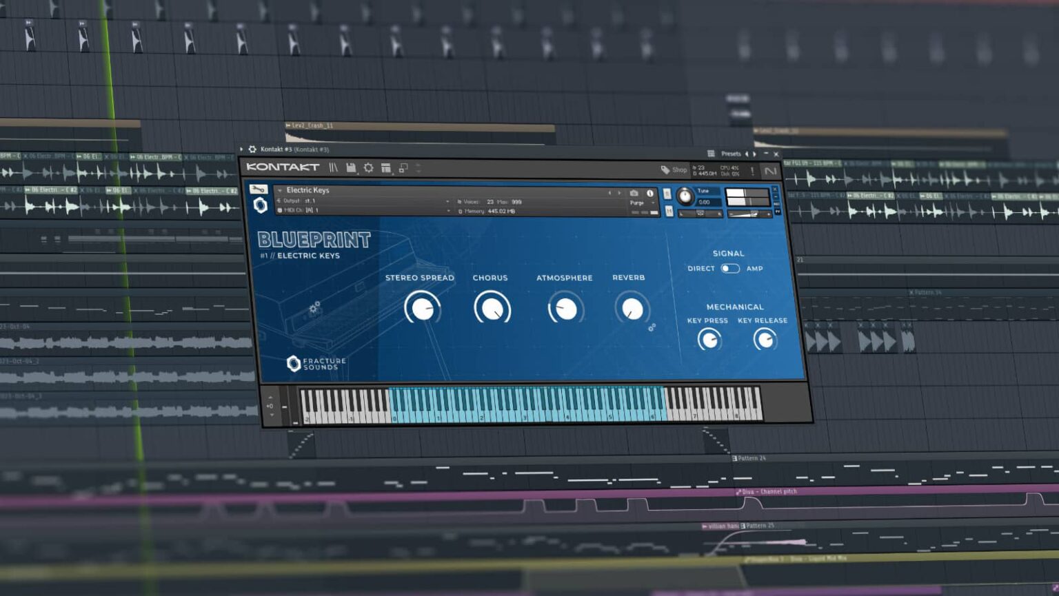 Test: Fracture Sounds Blueprint: Electric Keys - Free E-Piano VST